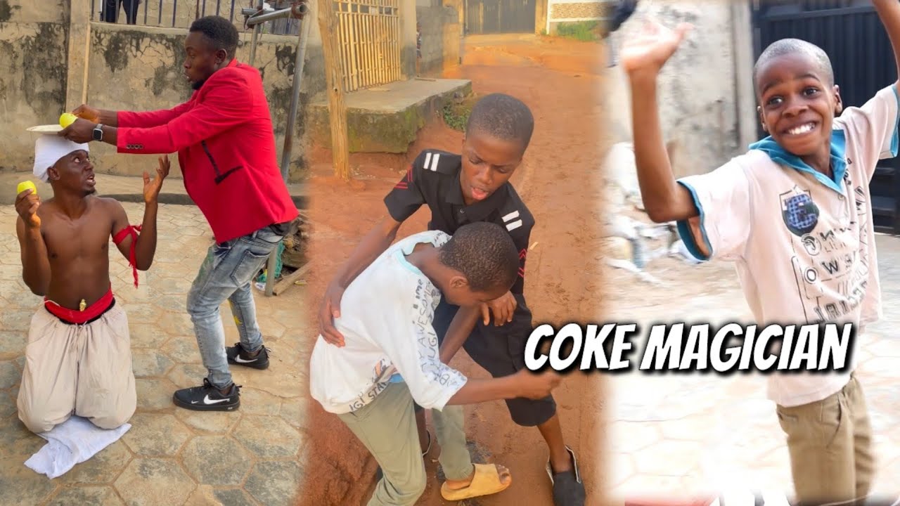 COKE MAGICIAN (Mark Angel Comedy)(IzahkusTV) - YouTube