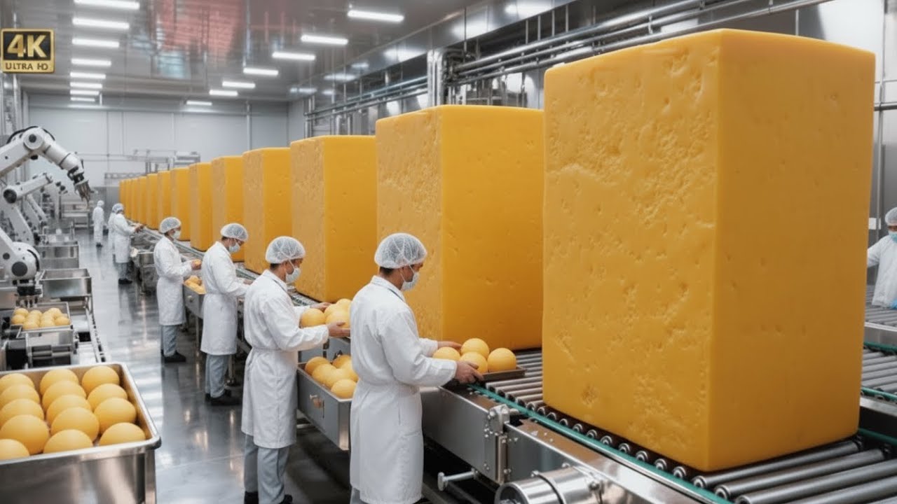 Inside the Modern Cheese Factory – From Farm Milk to Aged Luxury Cheese ...