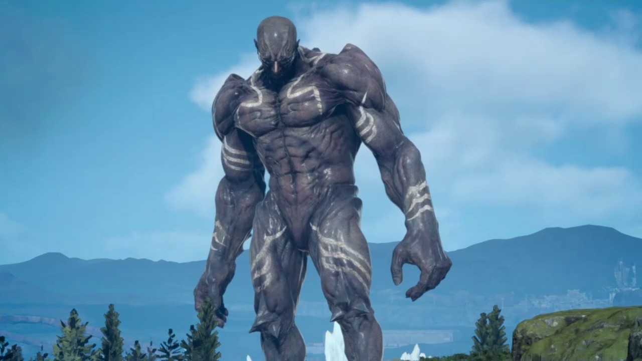 Final Fantasy XV-Summoning a Titan - YouTube