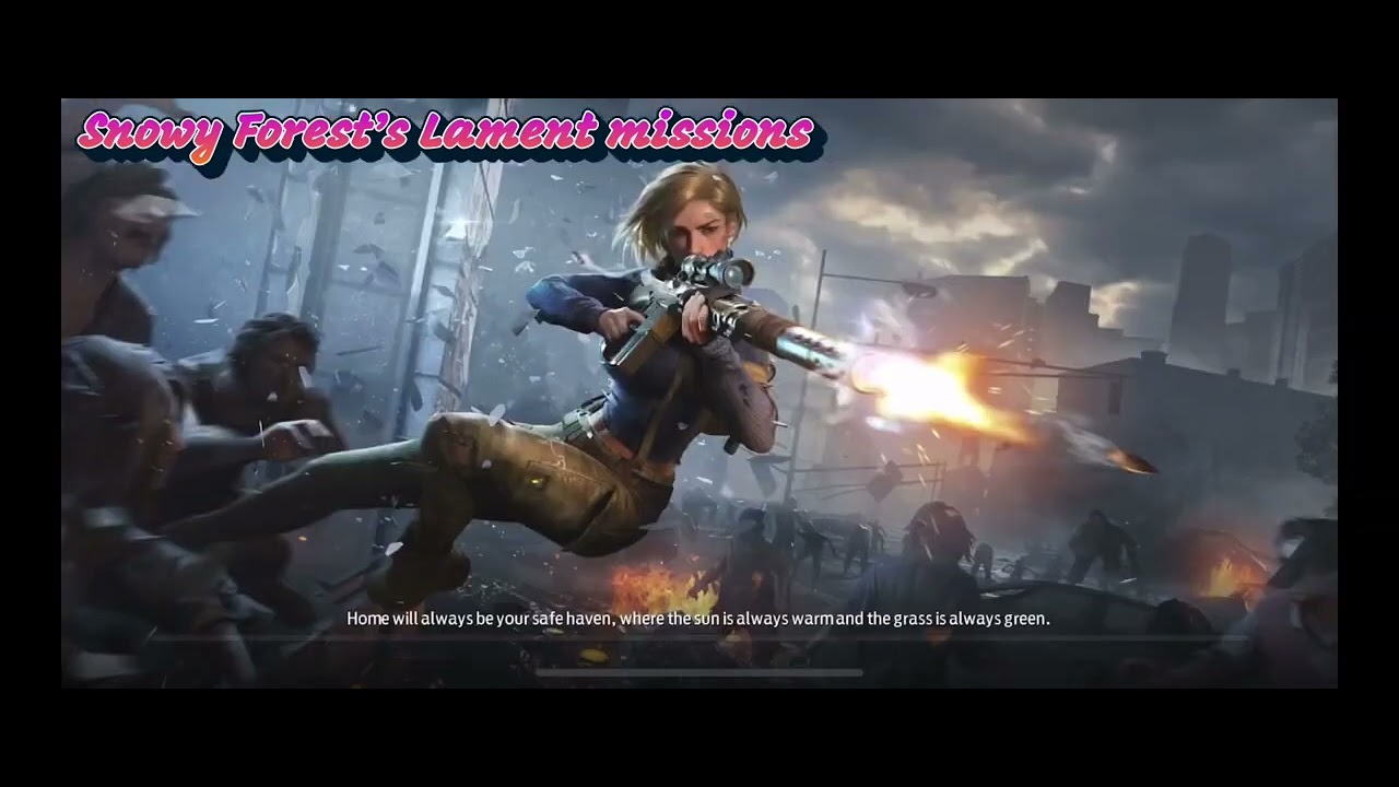 Undawn Snowy Forest lament mission #mobile #undawn - YouTube
