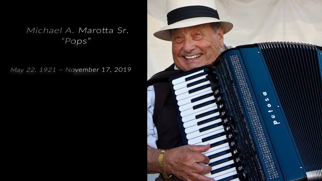 Michael Marotta Sr. "Pops" - YouTube