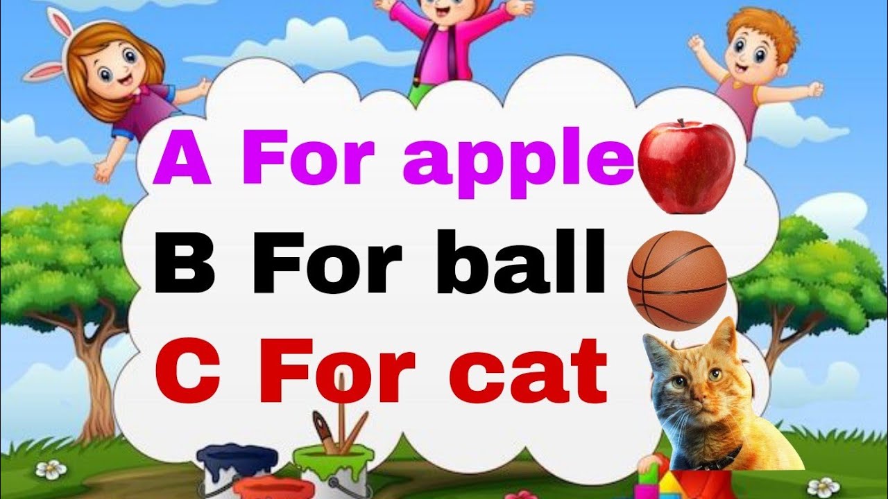 a for apple b for ball | a for apple song | a for apple a for apple to ...