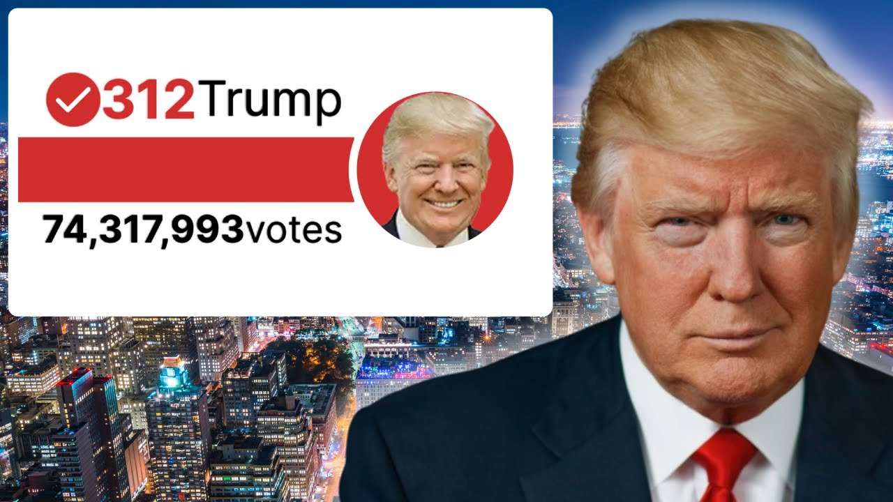 Trump *OFFICIALLY* surpasses 2020 vote count, could reach 78M - YouTube