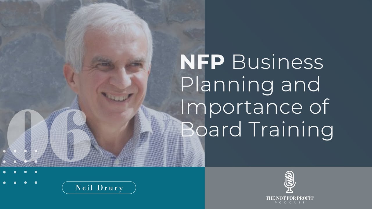 NFP Business Planning and Importance of Board Training - YouTube