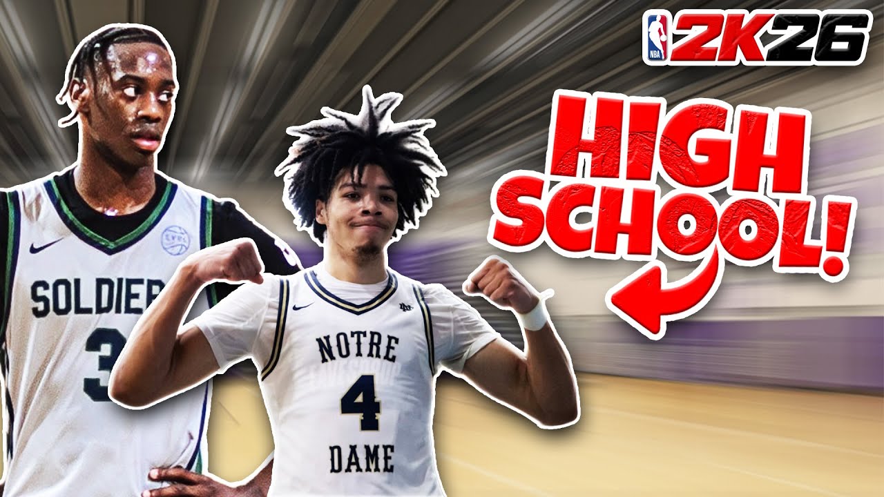 How to Play in High School in NBA 2K26! - YouTube