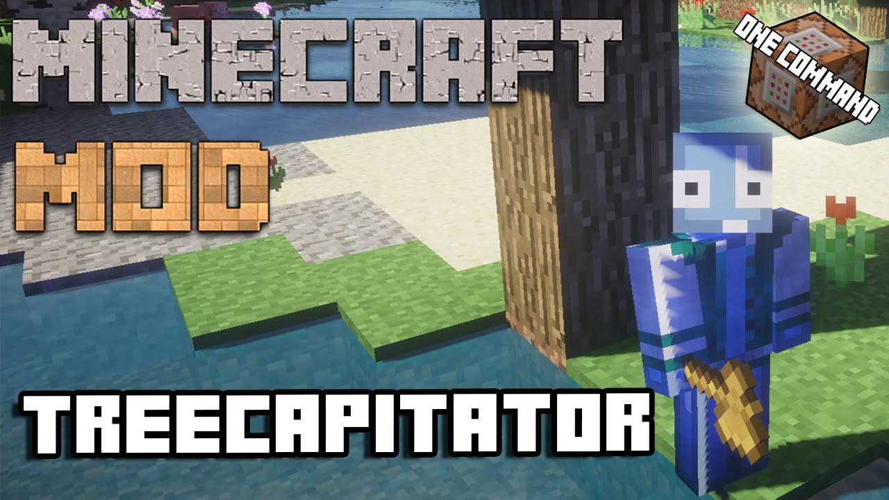 Minecraft Mods 1.8.7 : TREECAPITATOR MOD - ONE COMMAND - Vanilla Mod ...