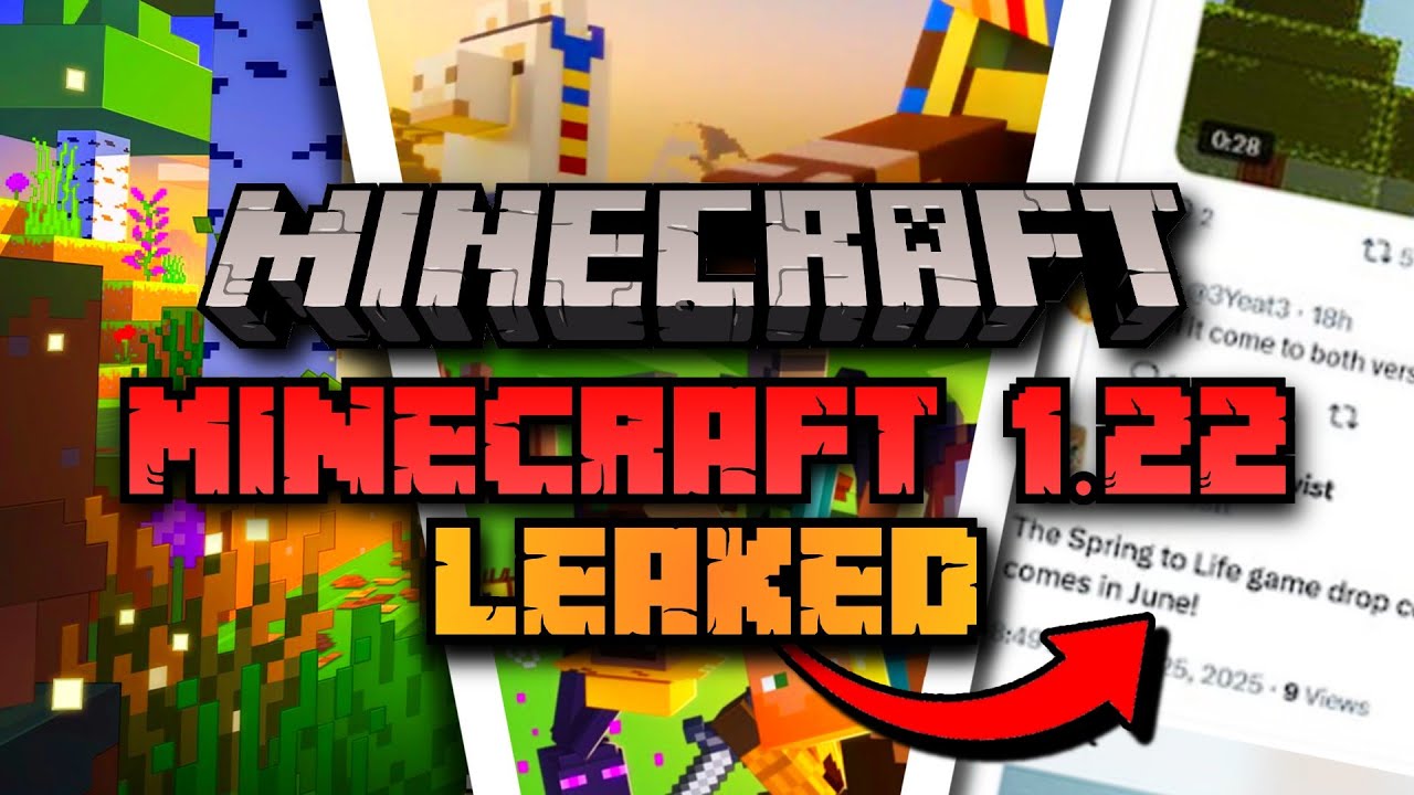 MINECRAFT UPDATE 1.22 RELEASE DATE | Minecraft Summer DROP CONFIRMED ...