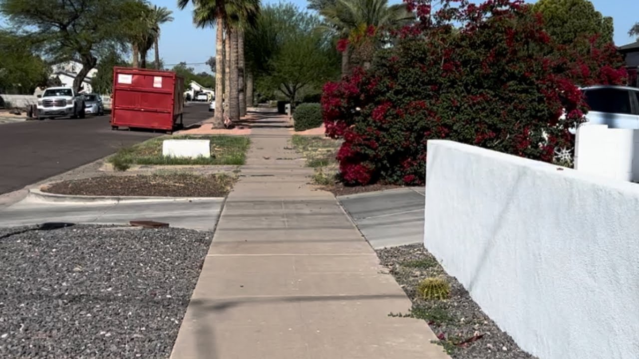 Walking on the streets of Phoenix, Arizona - YouTube