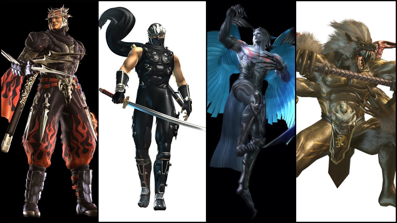 Ninja Gaiden 2 - All Bosses (With Cutscenes) [HD] - YouTube