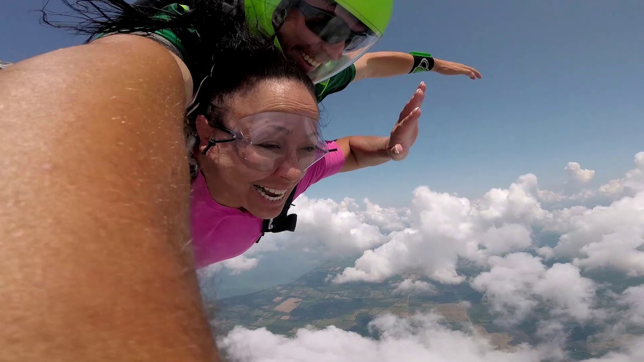 Face your FEAR! Skydive Finger Lakes - Tandem Skydiving - YouTube