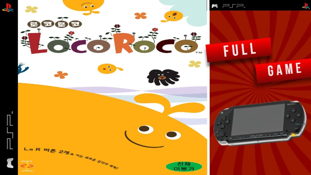 LOCOROCO (PSP) - Full Gameplay Walkthrough - No Commentary - YouTube