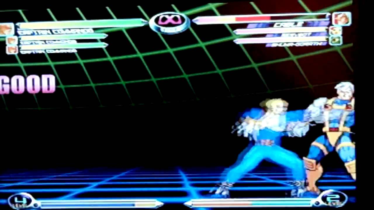 MvC2 Practice Gameplay - YouTube