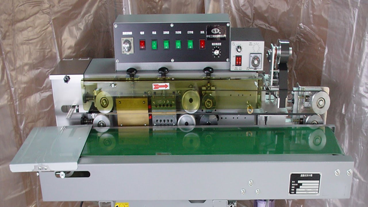 horizontal continuous sealing machine semi automatic plastic bags ...