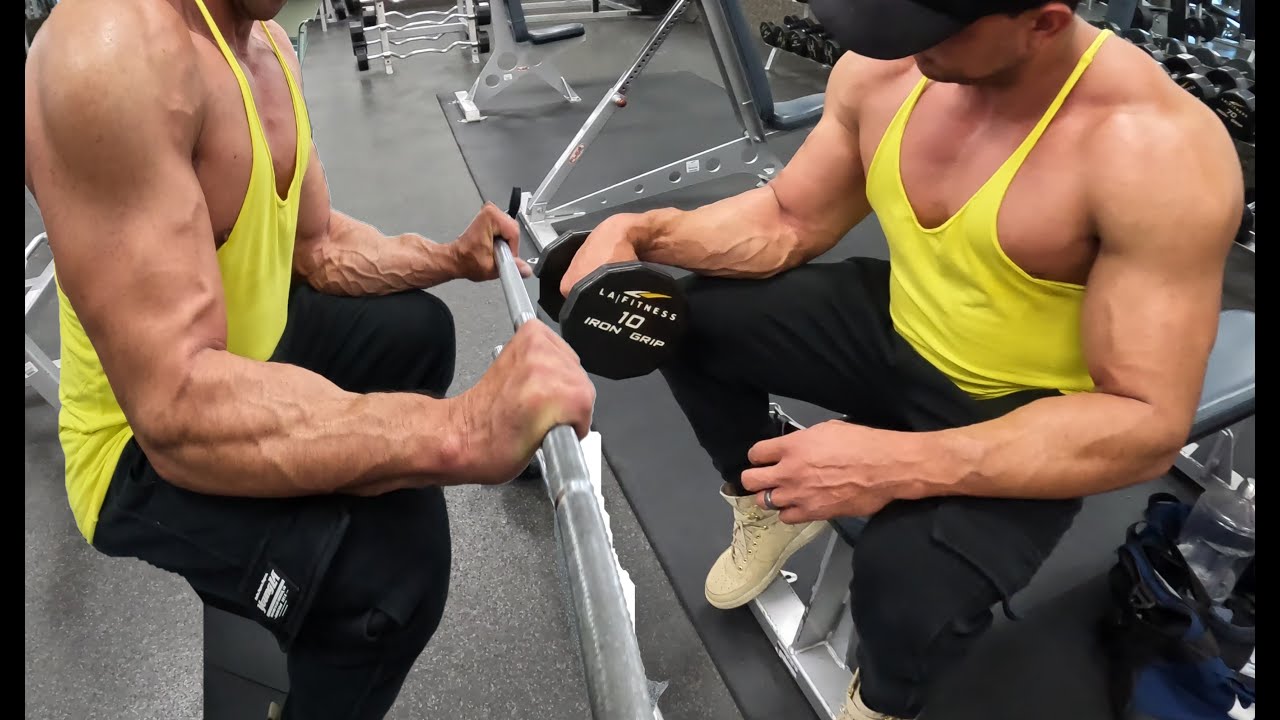 How To Do Forearms At the gym/forearms workout For Beginners - YouTube