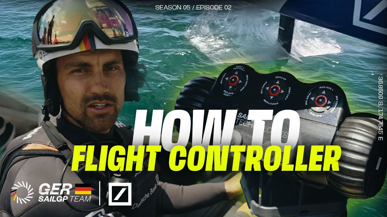 How to Flight Controller | Germany SailGP Team - YouTube