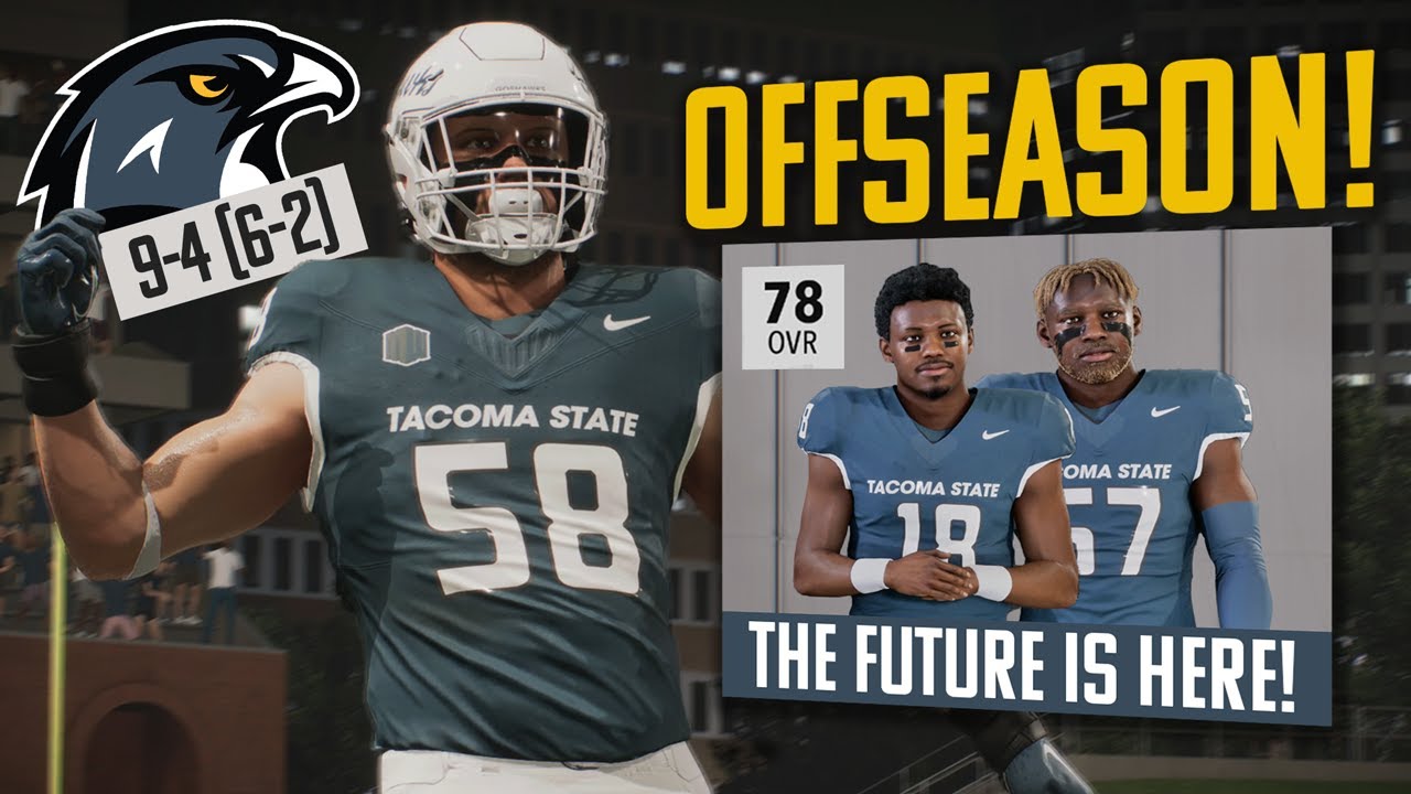 The Future Is Here! (Season 1 Offseason) | College Football 26 Tacoma ...