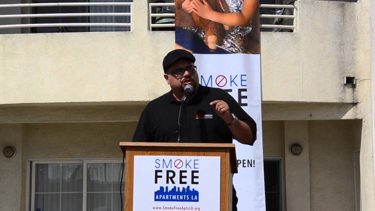 UCLA Smokefree Air Campaign Launch - Benny Torres - YouTube