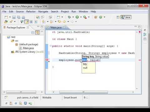 Java Hash Table.. - YouTube