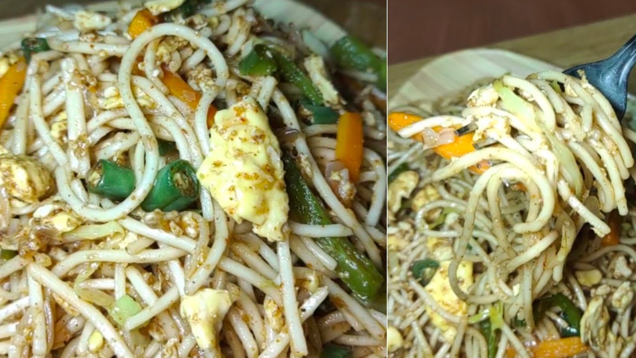 నోరూరించే ఎగ్ నూడిల్స్ ఇప్పుడు ఇంట్లోనే | Street Side Food Egg Noddles ...