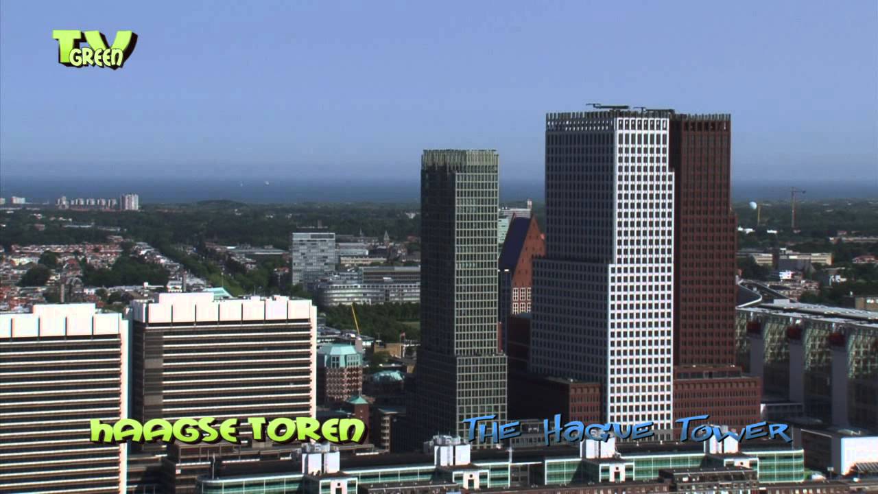 Haagse Toren - a birds eye view from The Hague Tower - YouTube