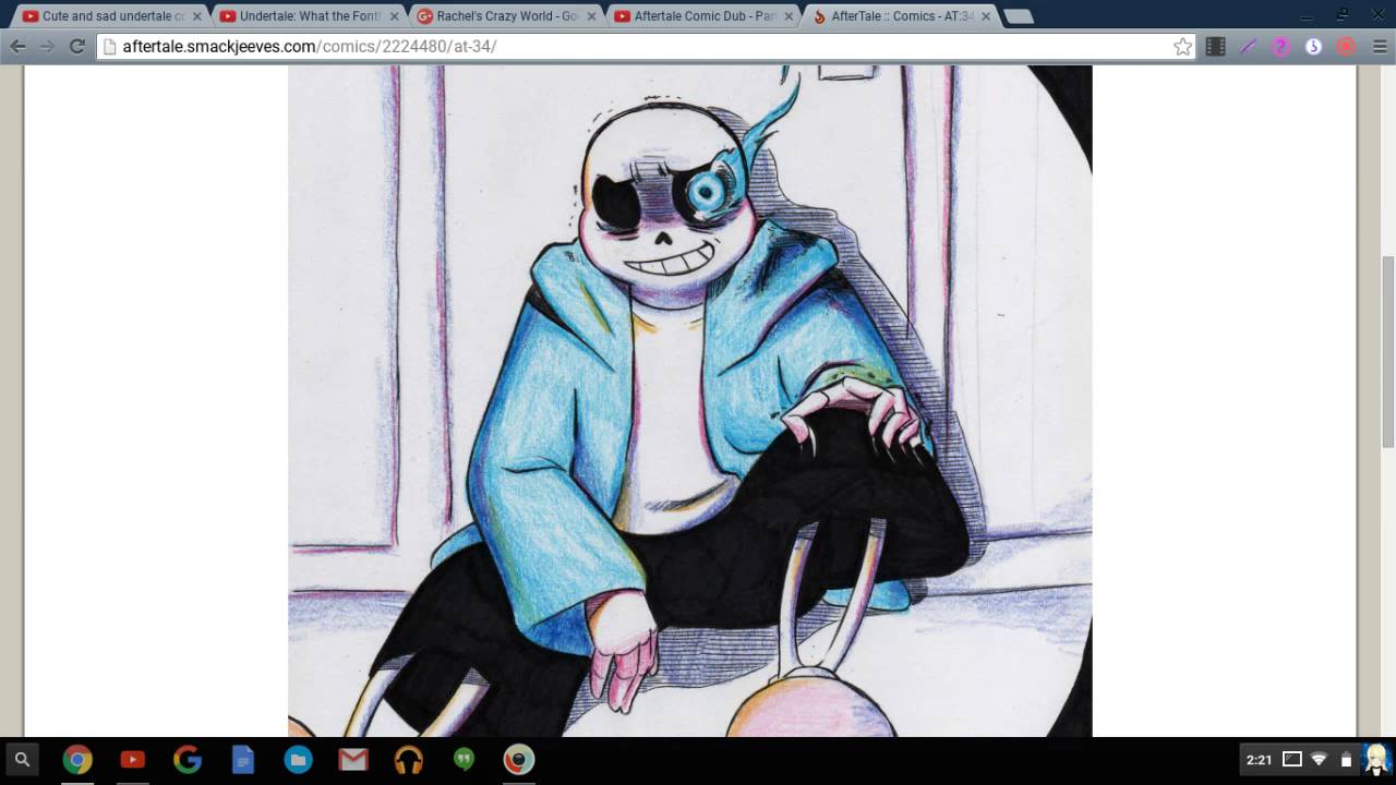 Aftertale Comic Ep3 - YouTube