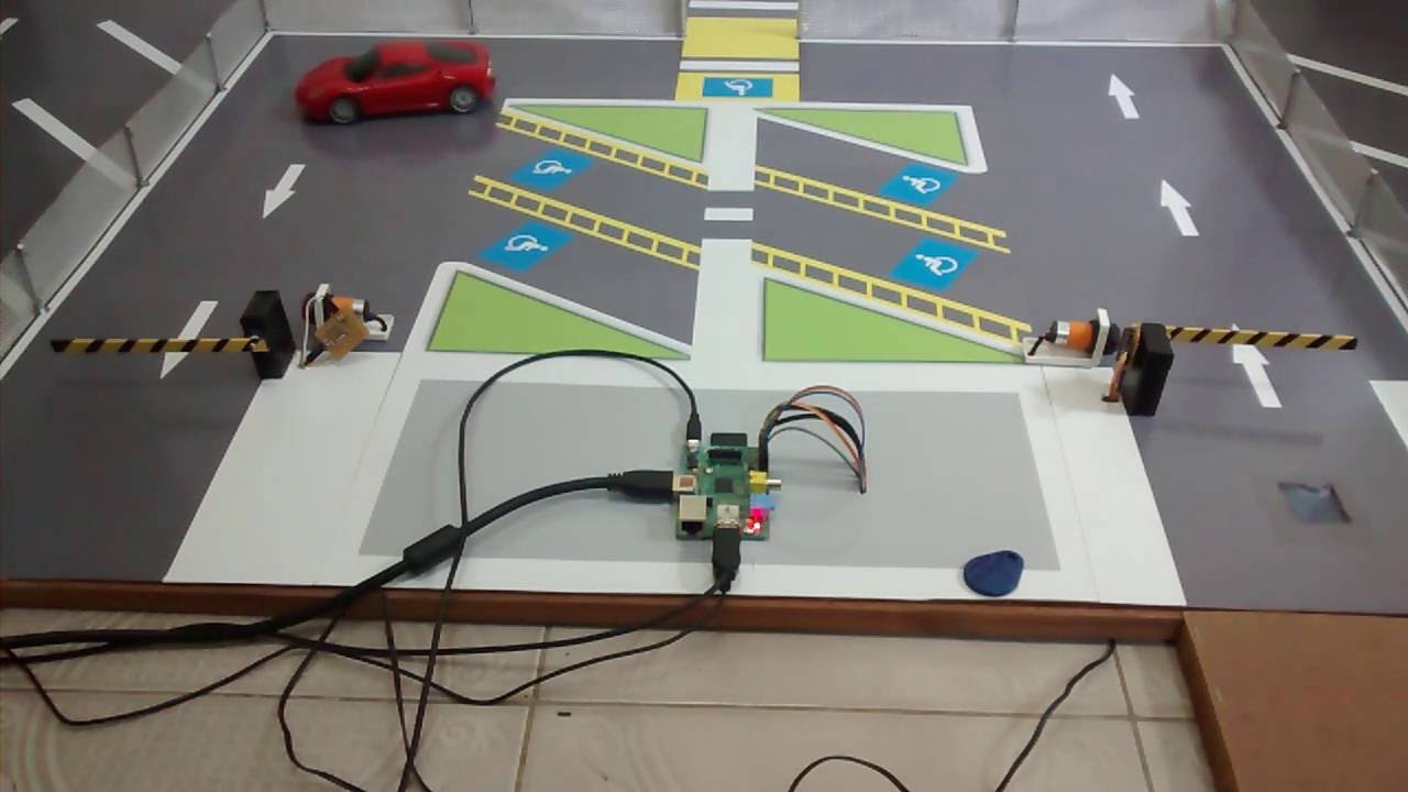 Raspberry Pi with RFID and Optical Sensor - YouTube