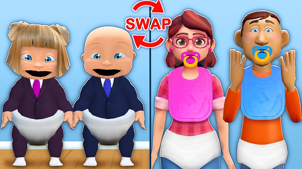 Babies Swap Roles With Parents For 24 HOURS! - YouTube