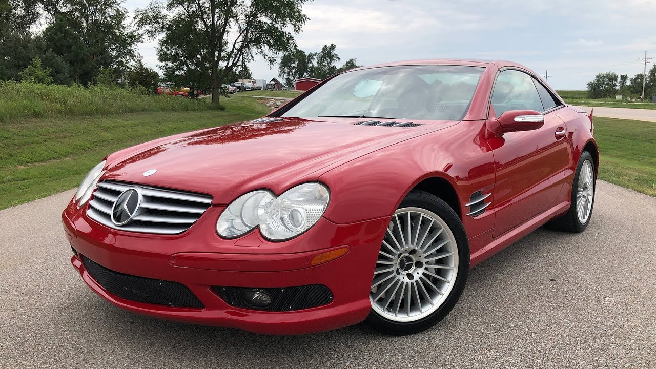 2004 Mercedes-Benz SL55 AMG Hard-Top Convertible Stock #1222 - YouTube