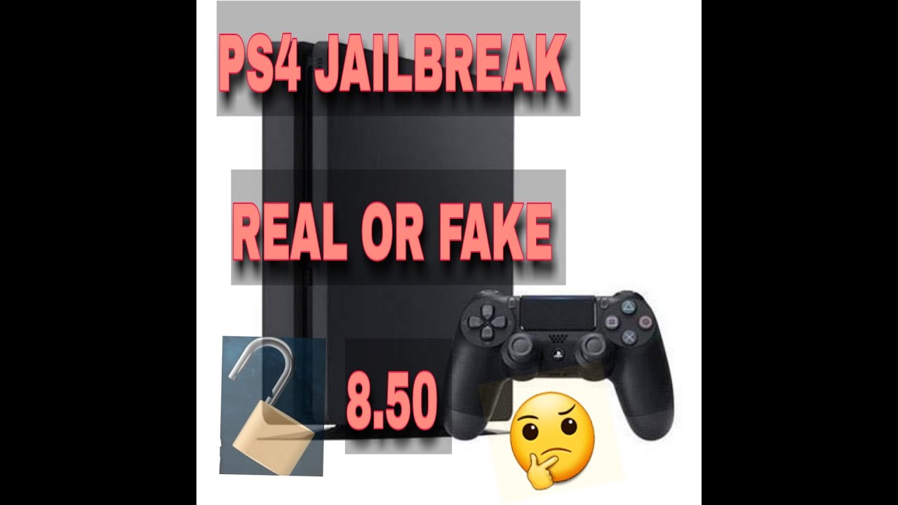 PS4 8.50 Jailbreak Real! or Fake? - YouTube