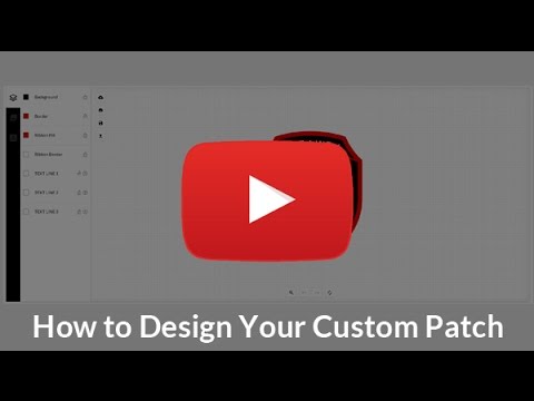 How To Design Your Custom Patch - YouTube