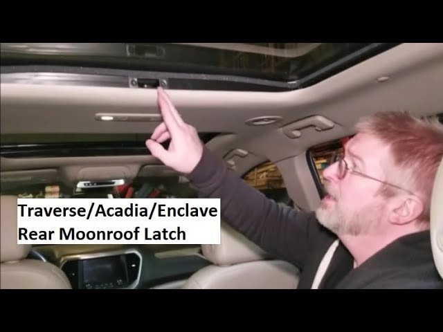Rear Sunroof Latch Retainer Fix 2018 Chevy Traverse, 41% OFF