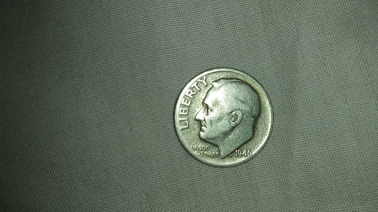 1946 dime pure silver - YouTube