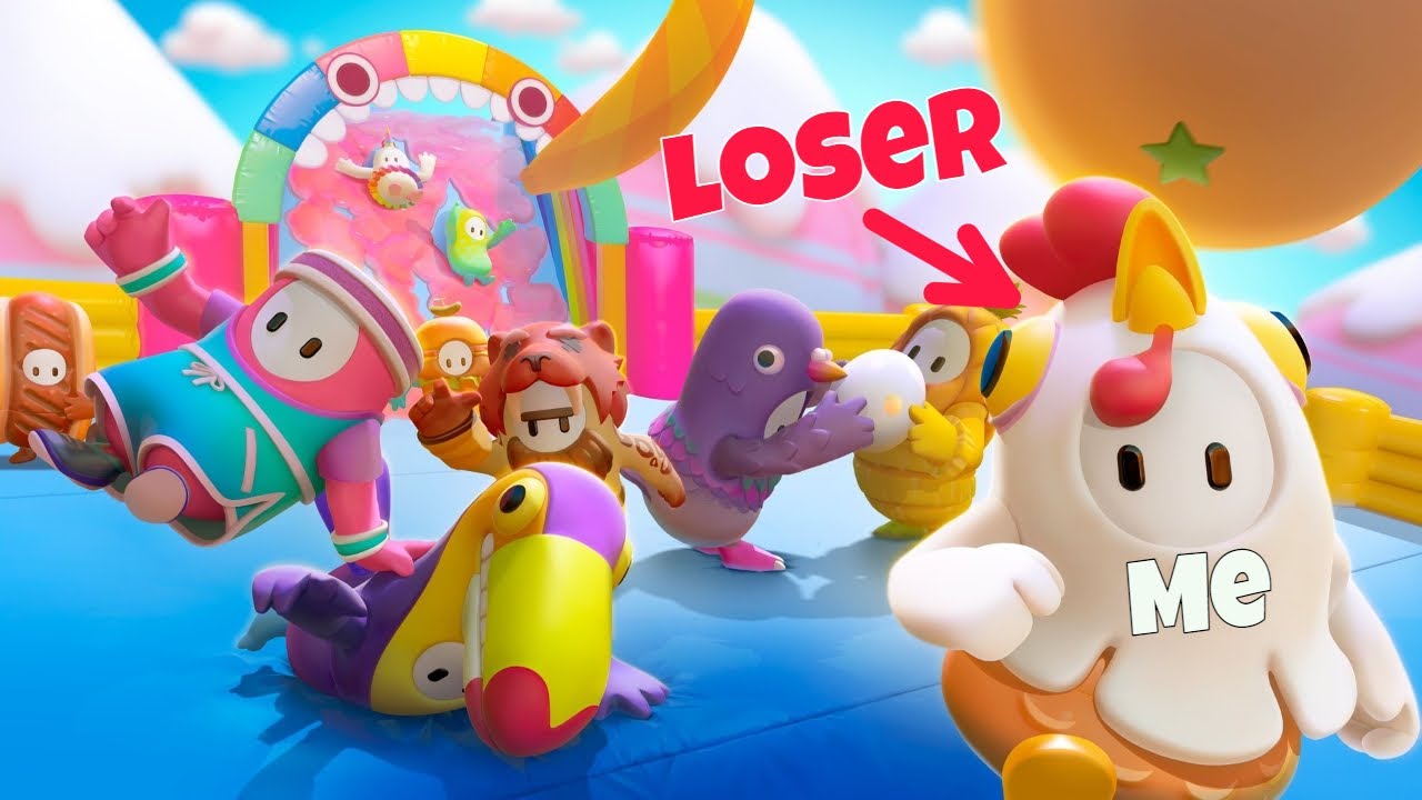 Losing In Fall Guys - YouTube