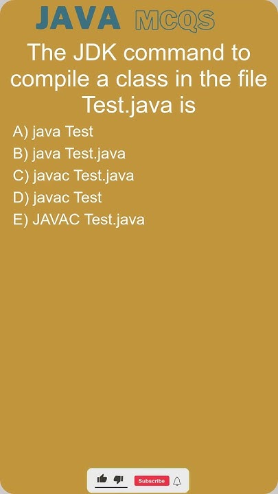 Java MCQs Elementary Programming 25 - YouTube