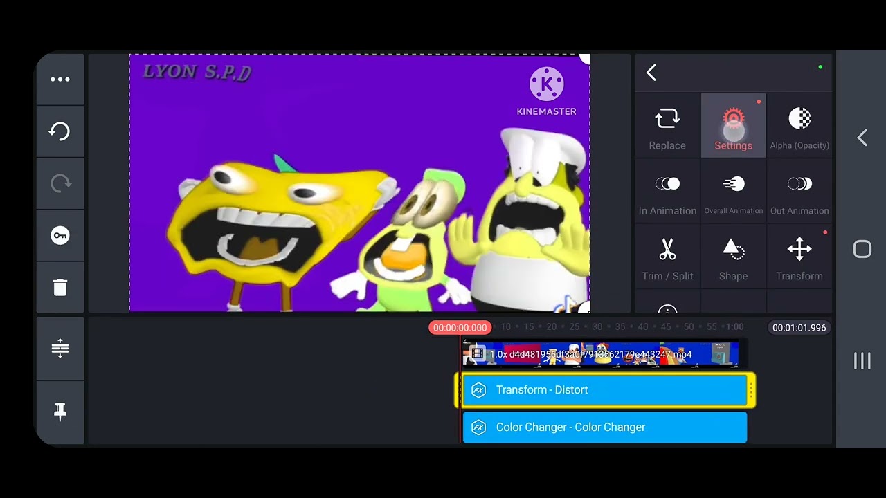 how to make dose not respond on kinemaster new way to do it - YouTube