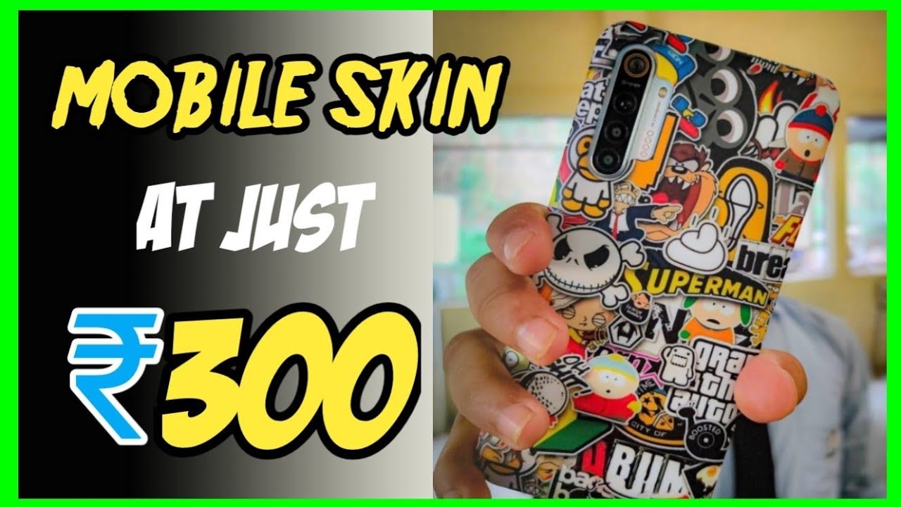 MOBILE SKIN/WRAP AT JUST RS 300-/- | HOW TO APPLY SKIN AT HOME | HOW TO ...