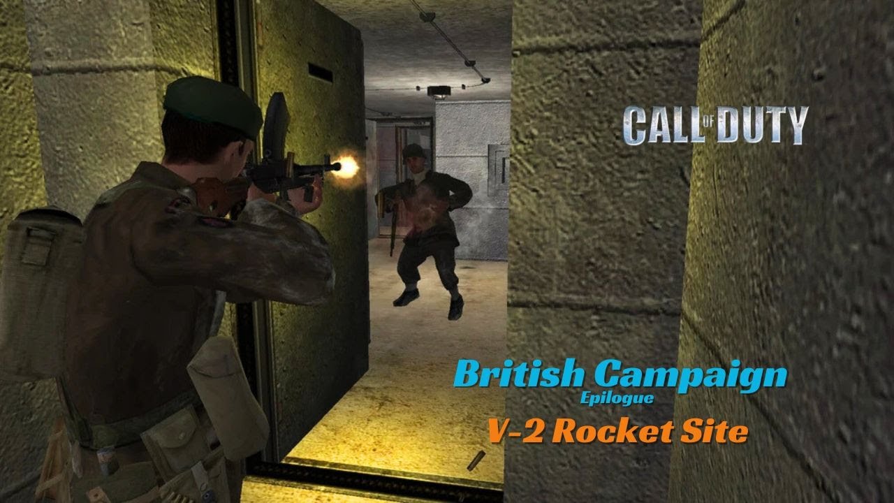 CALL OF DUTY GAMEPLAY - Epilogue British Campaign: V-2 Rocket Site ...