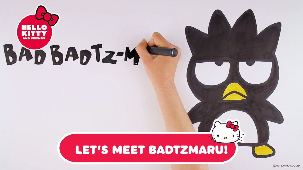 Let's meet Badtz Maru! | Let's meet Hello Kitty and her Friends - YouTube