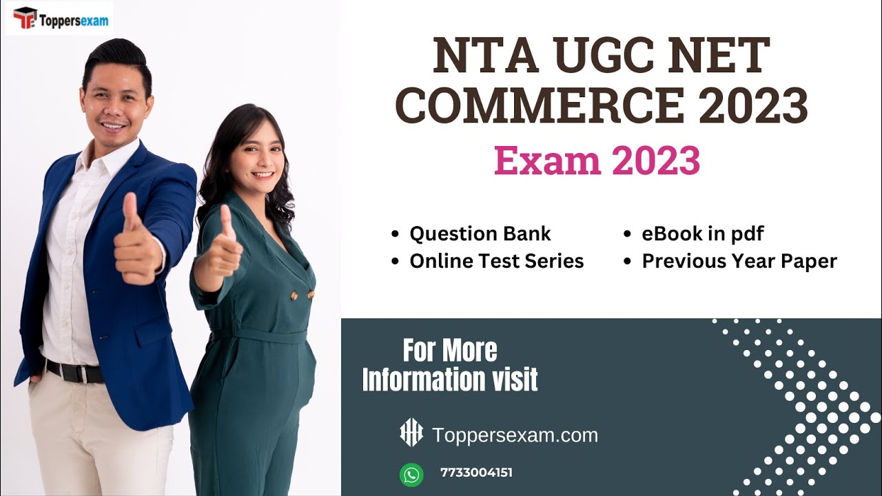UGC NET COMMERCE 2023, Syllabus, Question Paper, Exam Date 2023, Mock ...