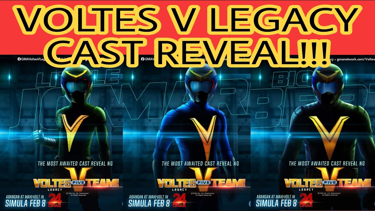VOLTES V LEGACY CAST | VOLTES V GMA NETWORK | Cheezy Cheeka - YouTube