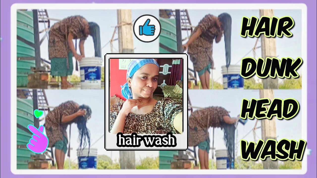 My real head wash routine | Hair Dunk head wash | semy styles vlogs ...