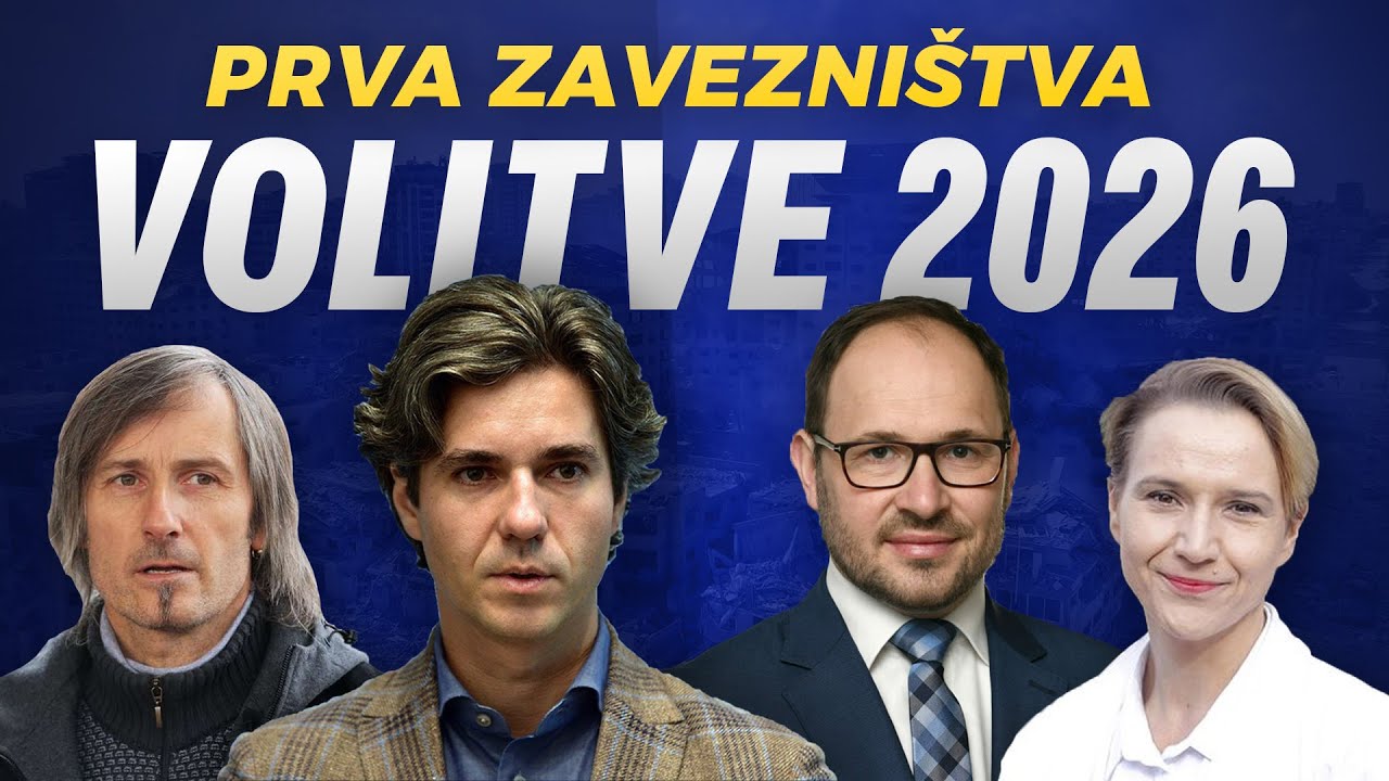 Prva zavezništva za volitve 2026 – Kdo ima realne možnosti? | Analiza ...