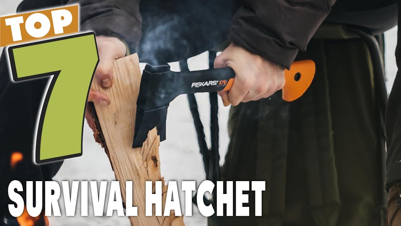 7 Best Survival Hatchets for Camping and Outdoor Adventures - YouTube