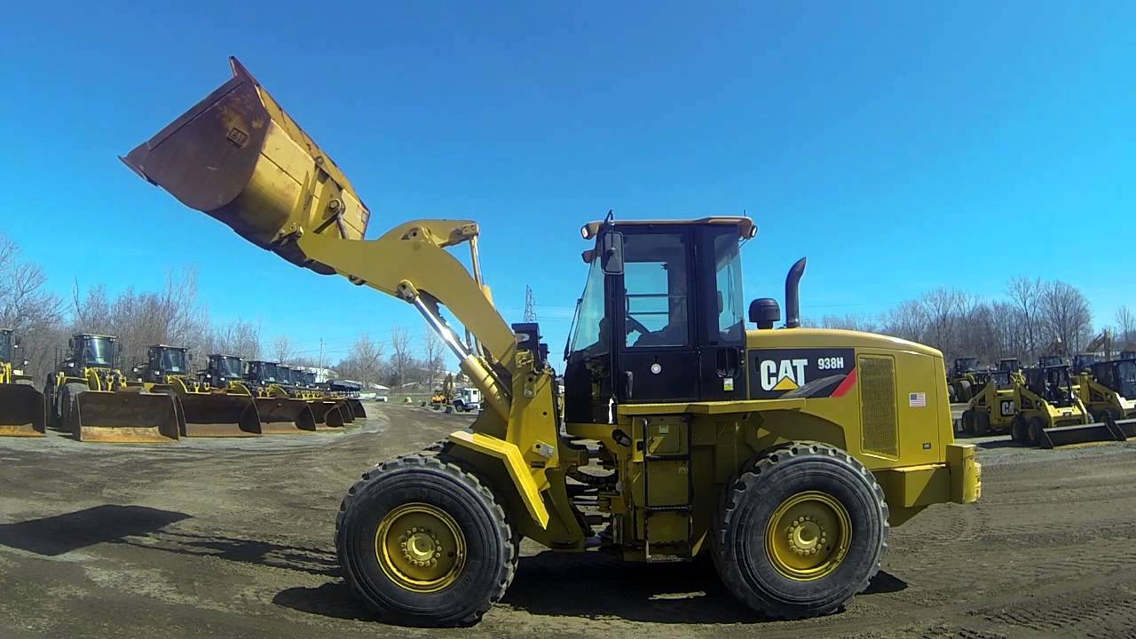 2011 CAT 938H WHEEL LOADER - YouTube