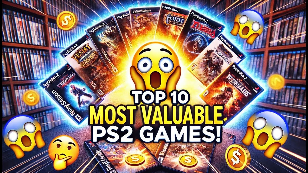My Top 10 MOST VALUABLE PS2 Games by Crabman Gaming #top10ps2 #ps2 ...