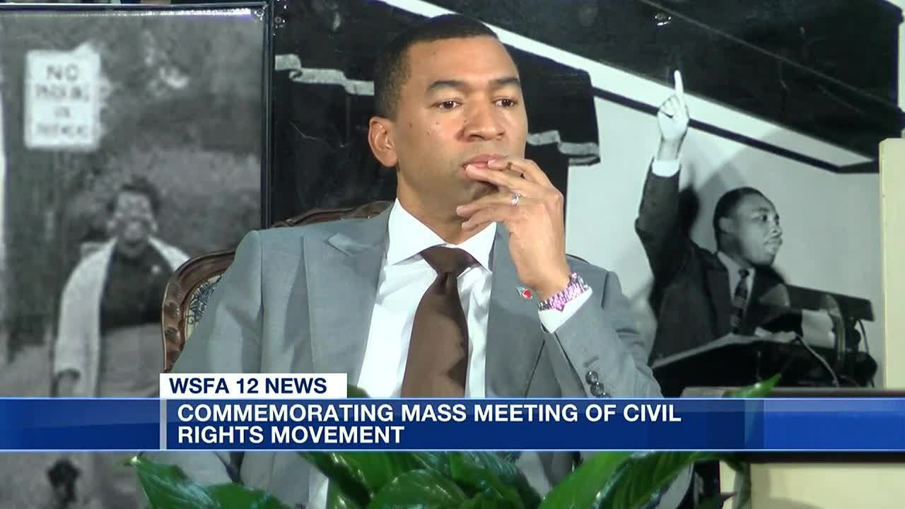 Montgomery commemorates mass meetings of civil rights movement - YouTube