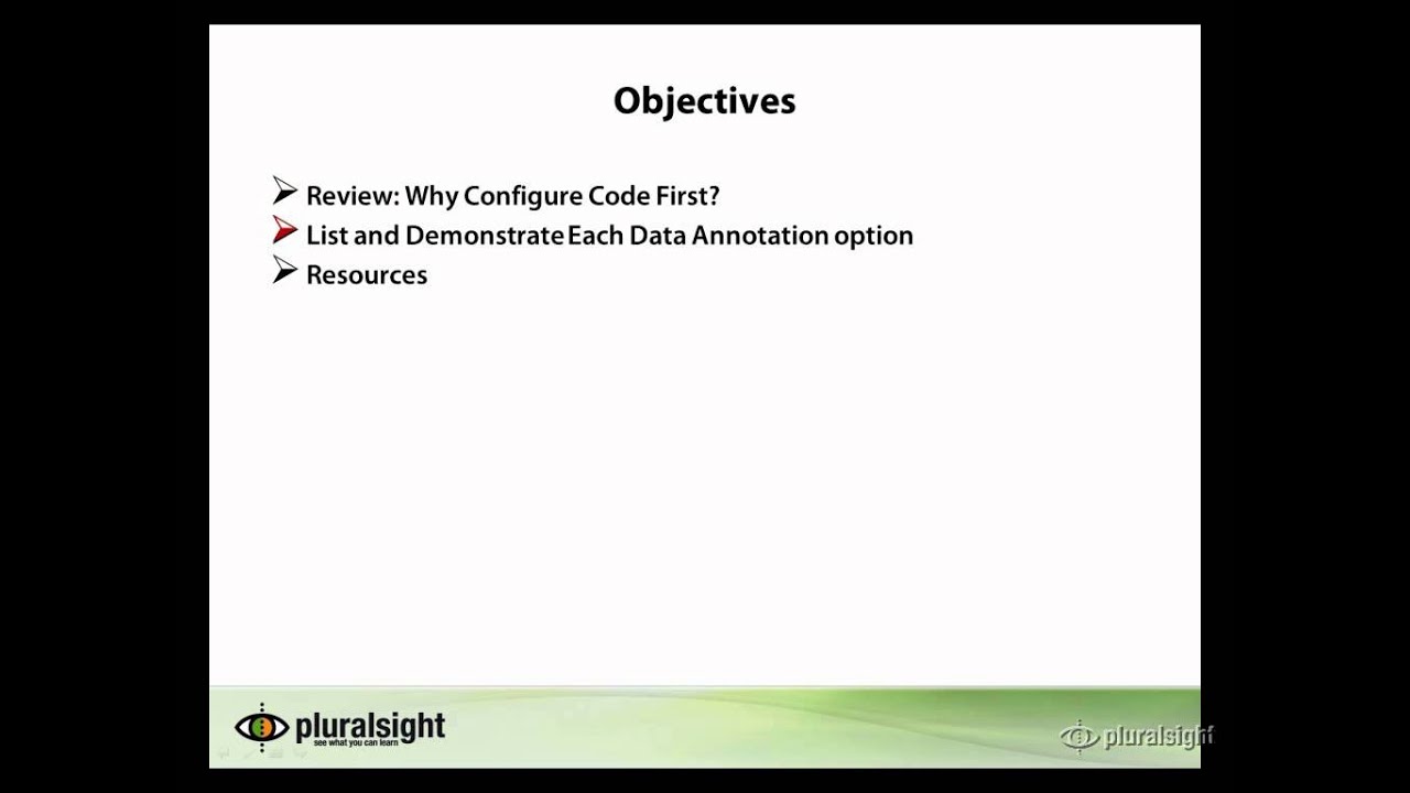 Entity Code First Data Annotations 02 Objectives Youtube 5658