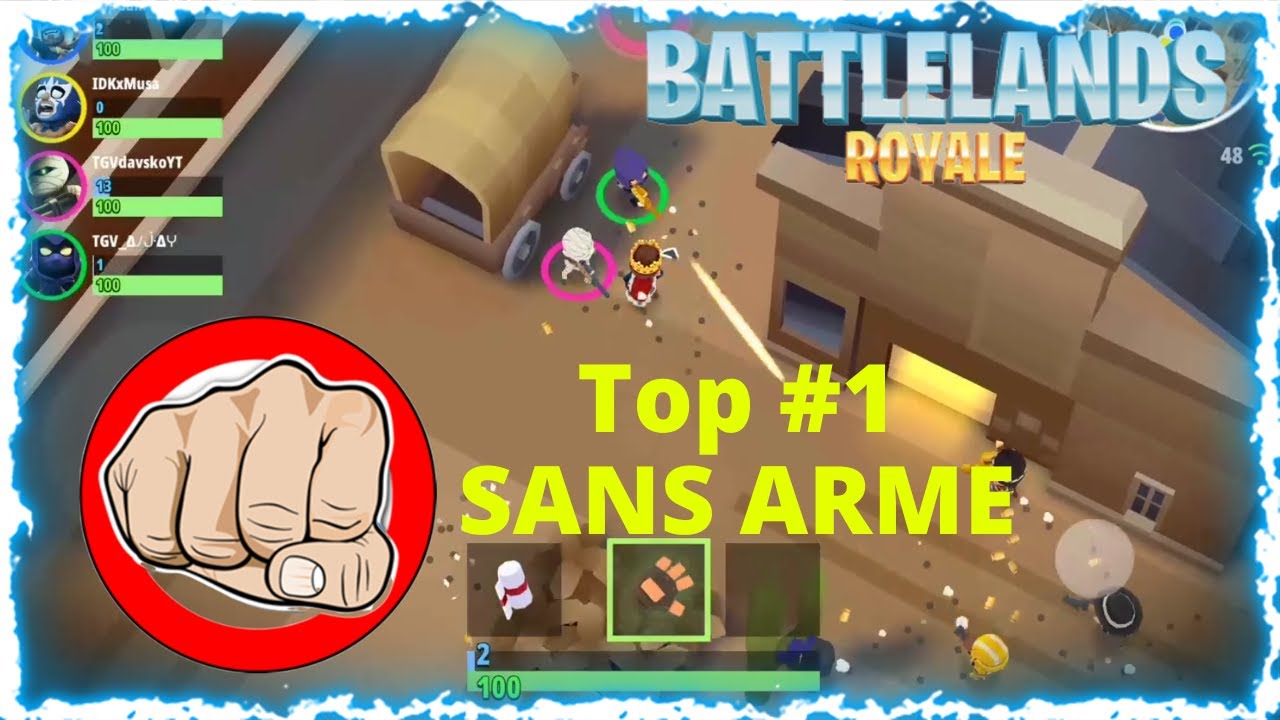 Battlelands Royale Top #1 Without Weapon | Battlelands Royale Top #1 ...