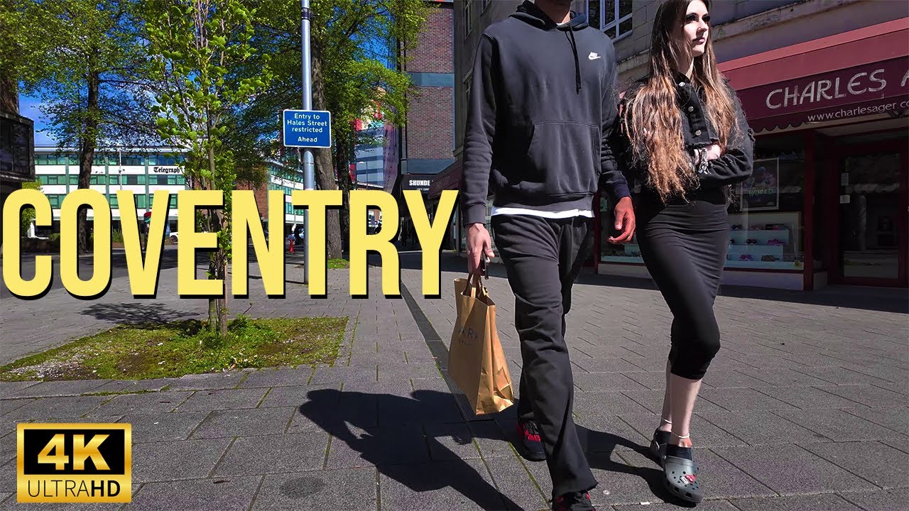 Coventry - City Tour 2024| Walking The Streets of Coventry | Central ...