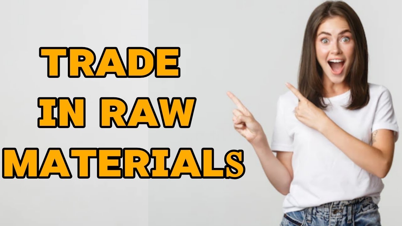 Trade in Raw Materials | Materials of Trade Exception - YouTube
